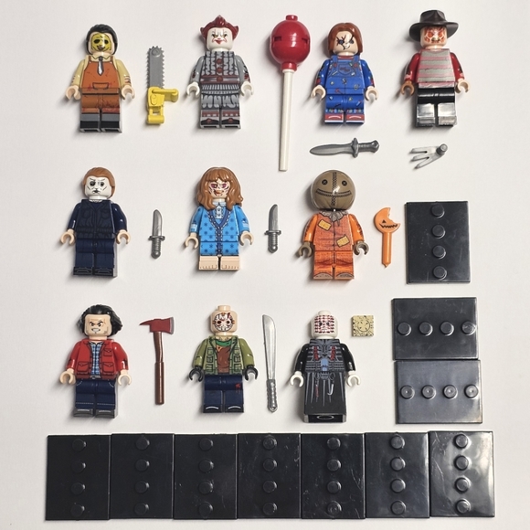 Unbranded | Toys | Lot Of Lego Compatible Horror Minifigures Jason ...